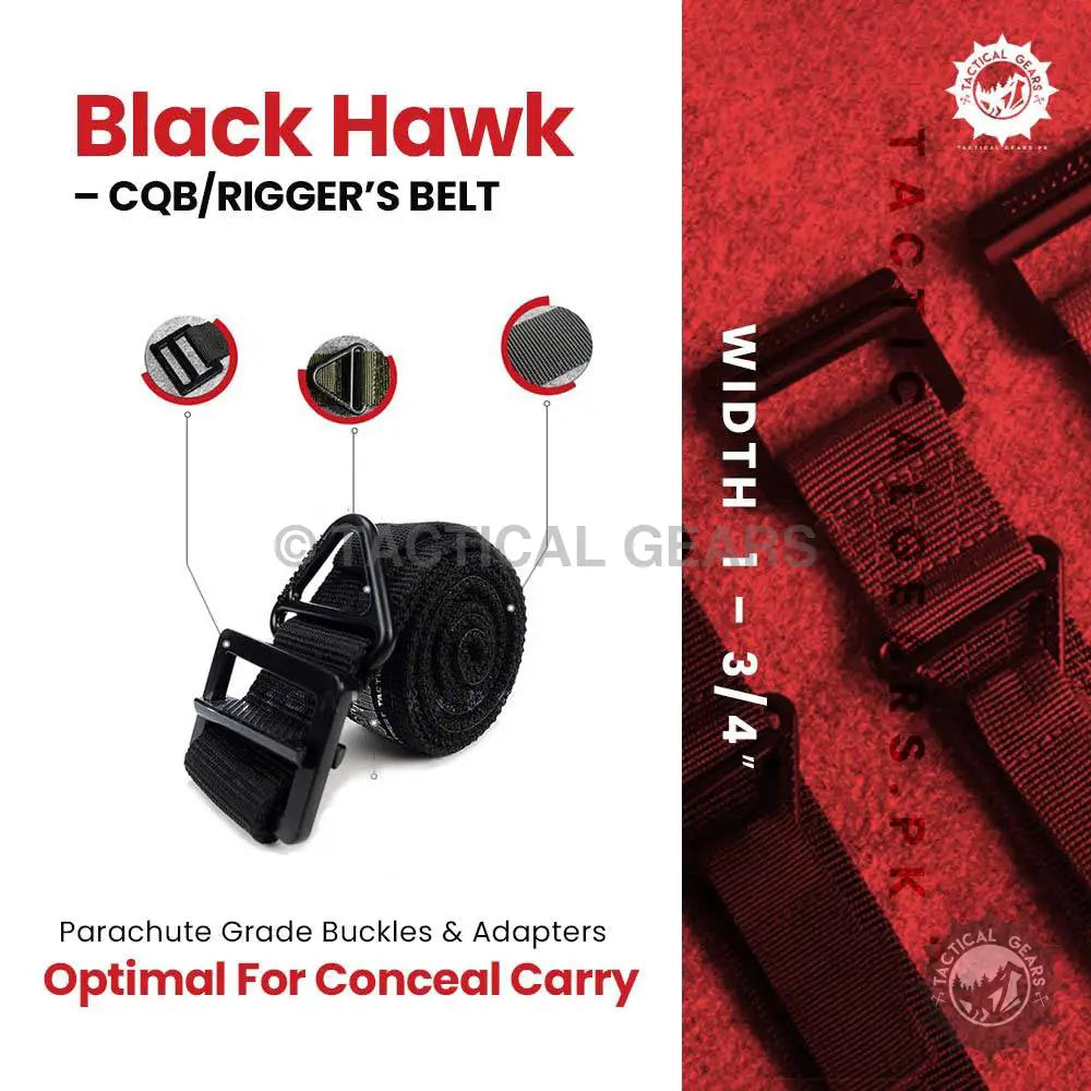 Black Hawk CQB Riggers Belt Concealed Carry – TacticalGears.pk