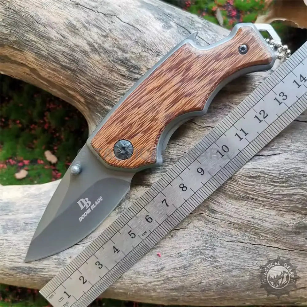 Buck X74 Folding Wooden Handle Pocket Knife – TacticalGears.pk